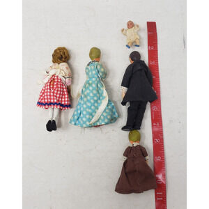 Shackman | Toys | Vintage Mc Shackman Colonial Dollhouse Dolls Family ...